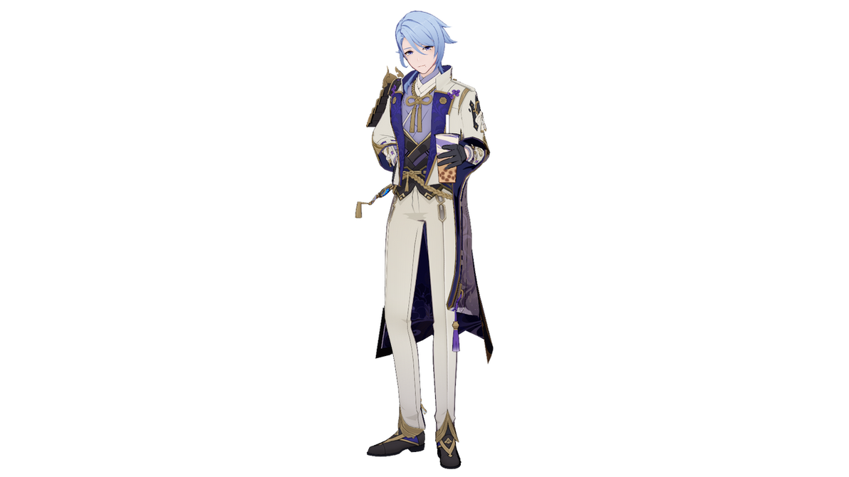 Mmd Genshin Impact Kamisato Ayato Model Dl By Mifsfantasy On Deviantart