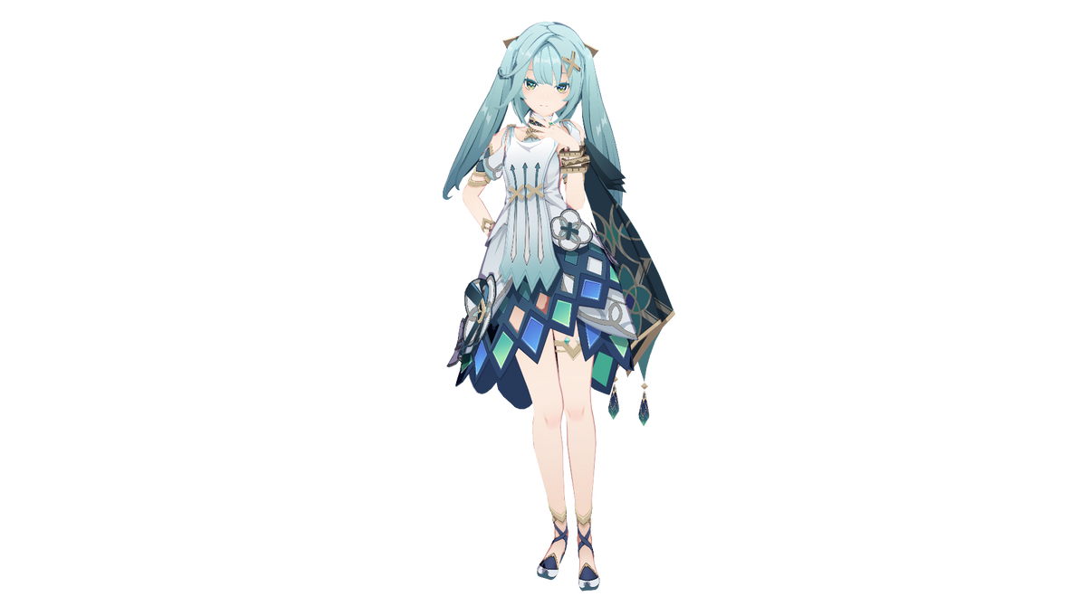 Mmd Genshin Impact Faruzan Model Dl By Mifsfantasy On Deviantart