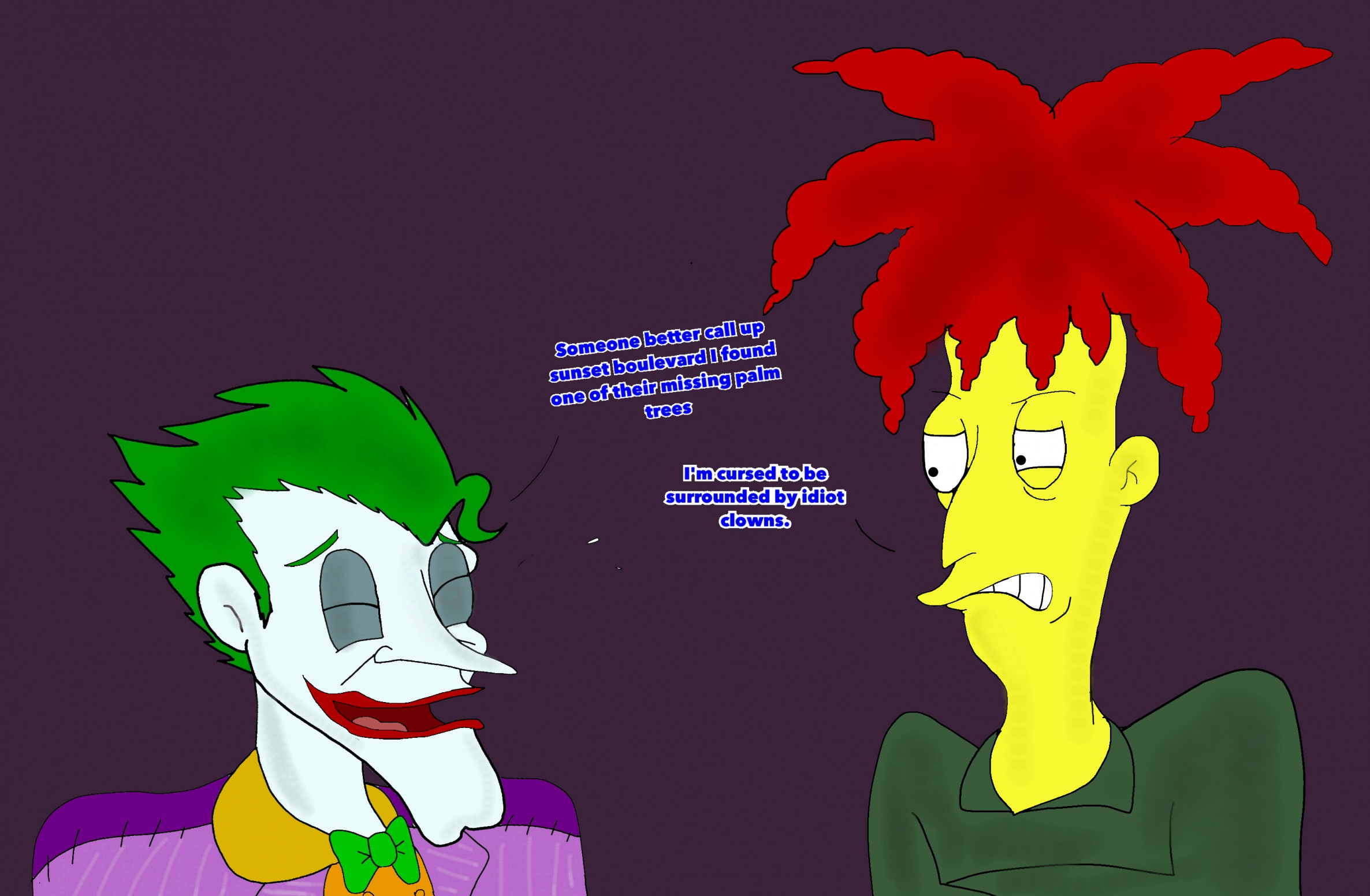 One Homicidal Maniac Meets Another By Megmorphjokerfan22 On Deviantart