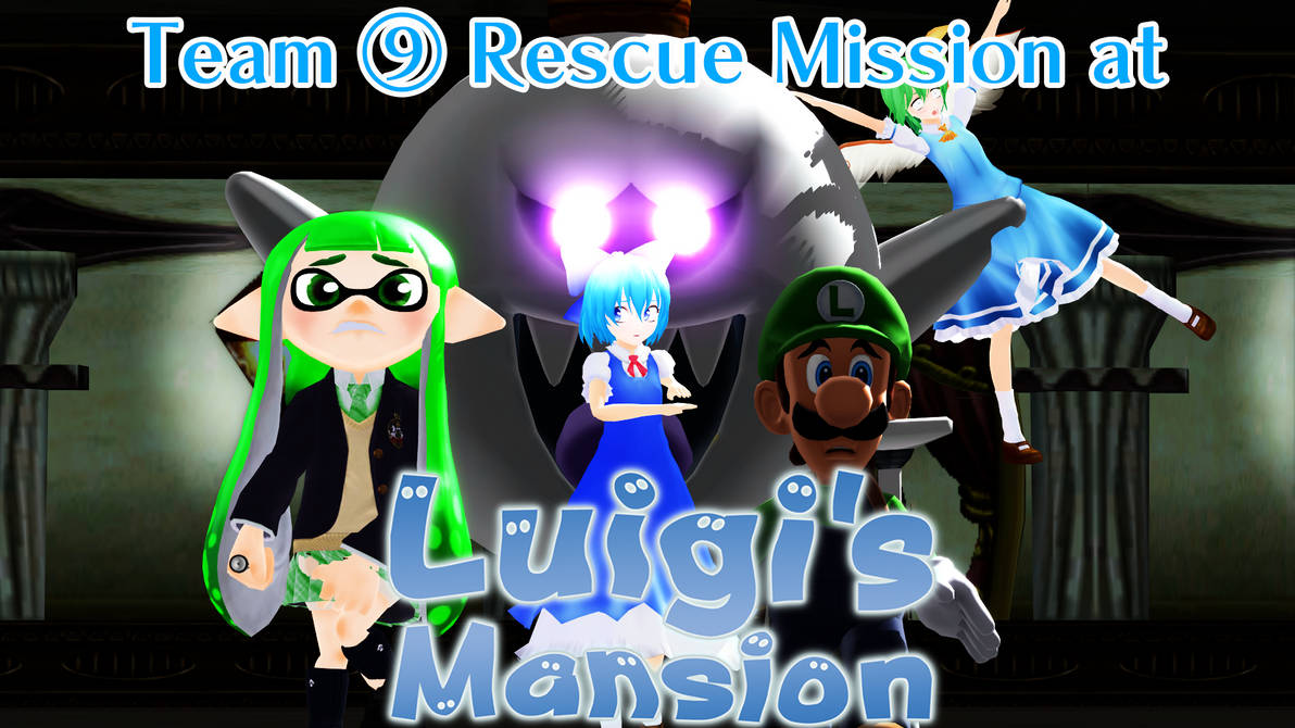 Rescue Mission At Luigis Mansion Ft Inkura By Mmadness21 On Deviantart