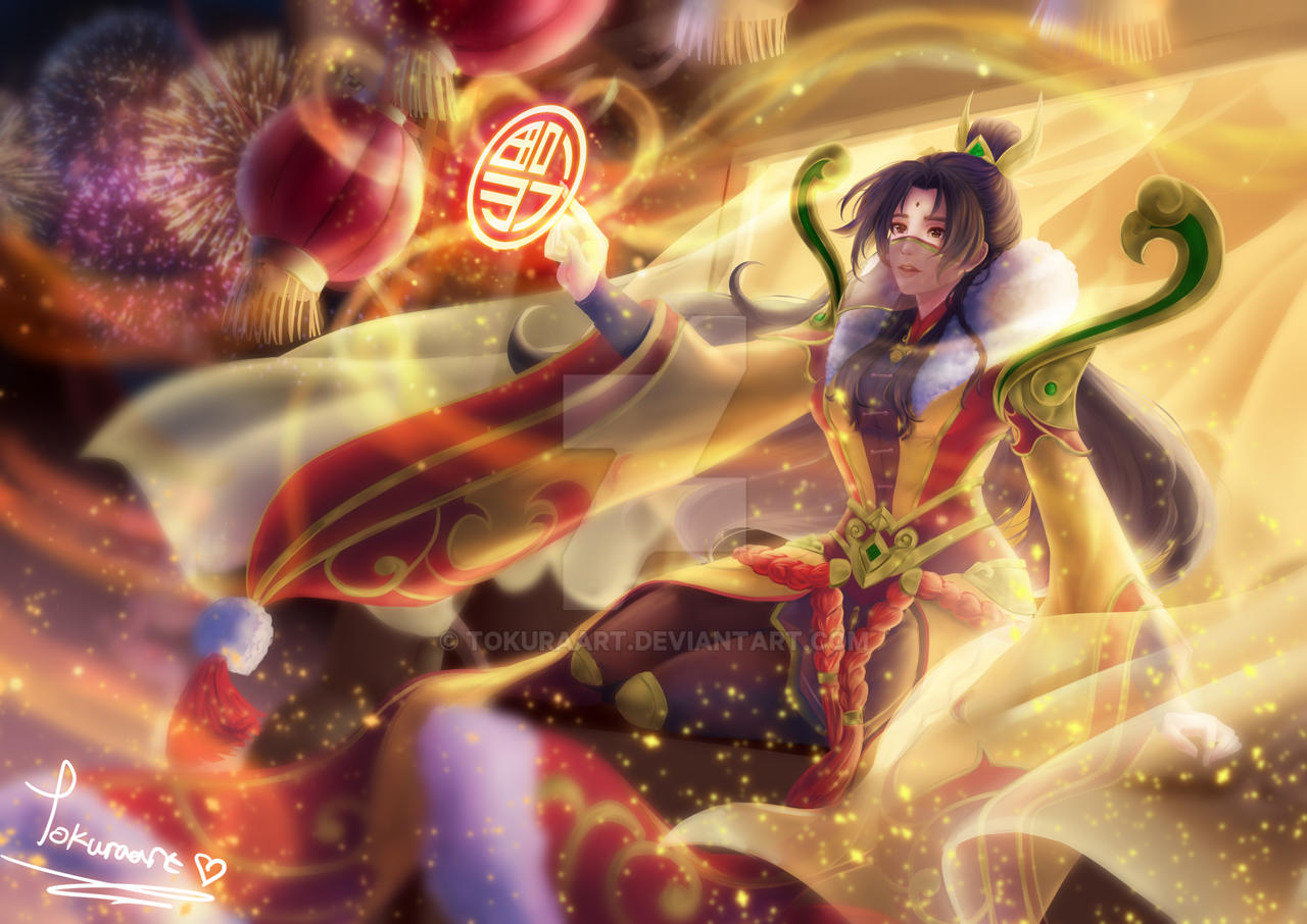 Luo Yi Lunar New Year By Tokuraart On Deviantart