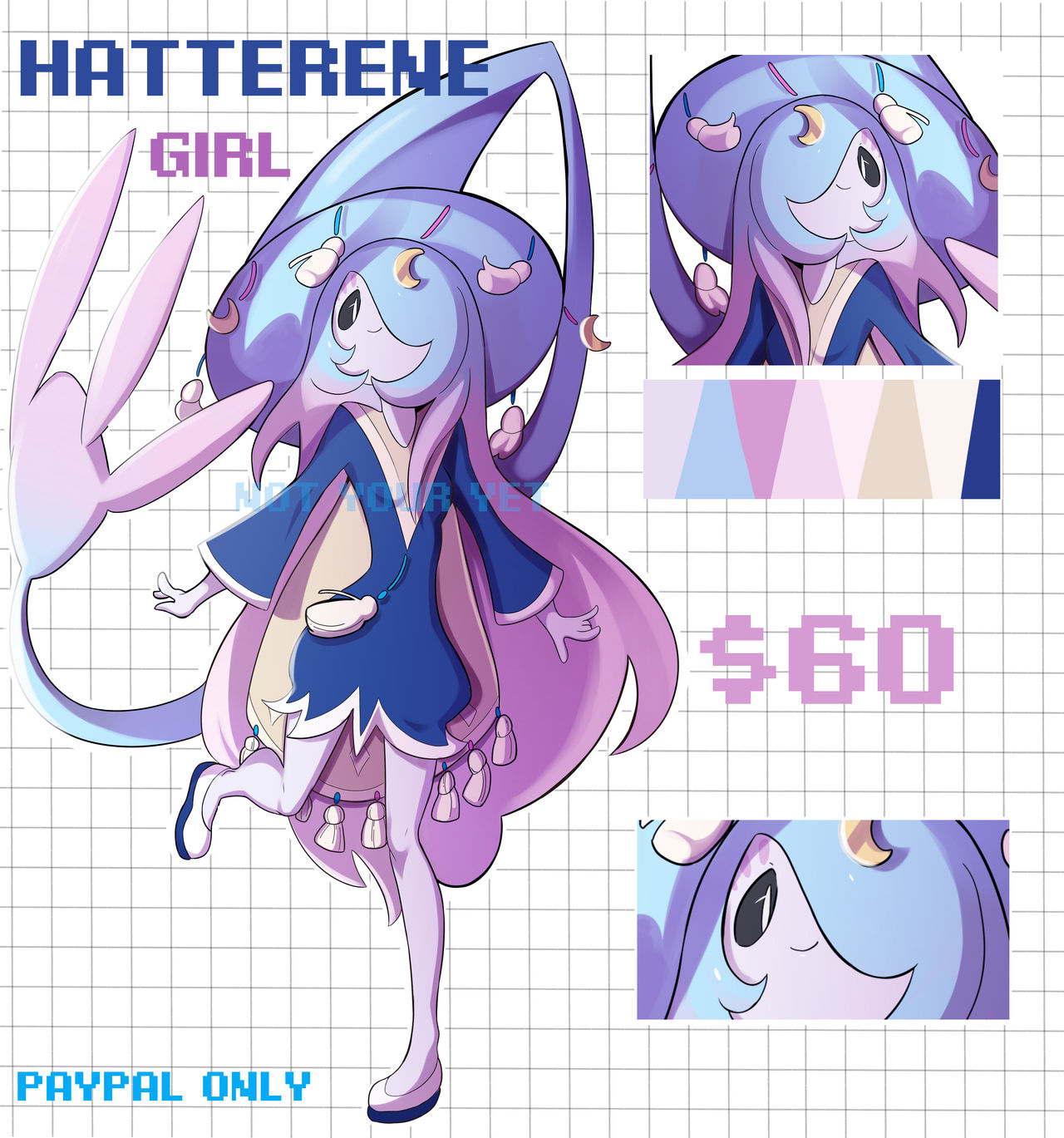 Hatterene Girl Adopt Open By Witchdollatelier On Deviantart