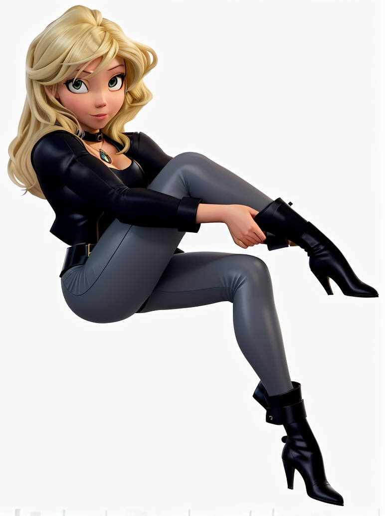 Black Canary 3d Jlu 2 By Gridiron Pirates On Deviantart