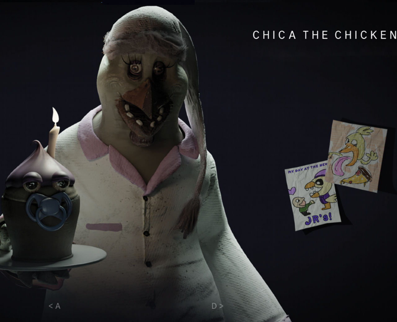 Chica Fnaf Jr's render by shirov454 on DeviantArt Chica Fnaf Jr's render by shirov454 on DeviantArt