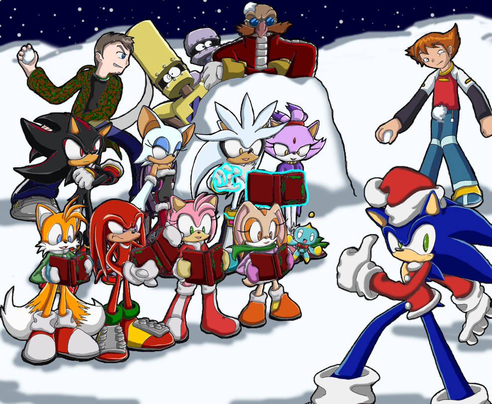 A SuperSonic Christmas by Dan123 on DeviantArt