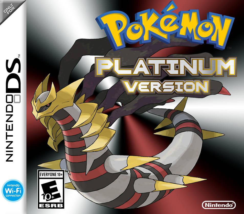 Pokemon Platinum Version Custom Cover By Hammerbro101 On Deviantart