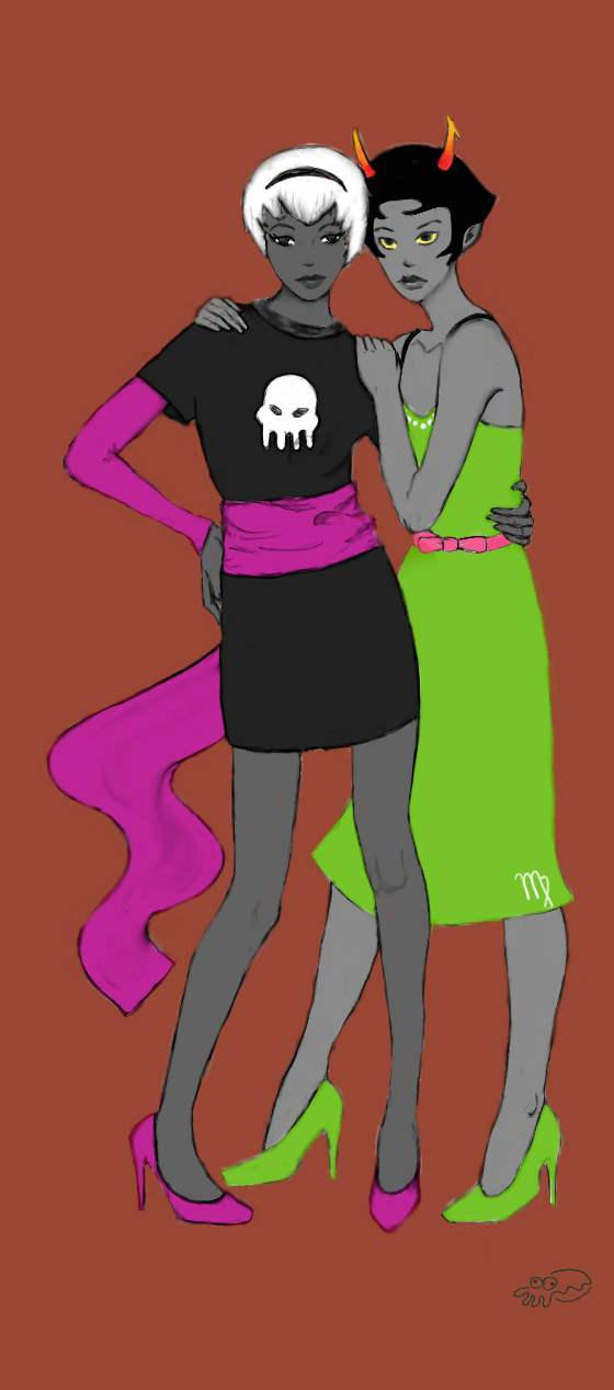 Rose And Kanaya By The7eventh On Deviantart