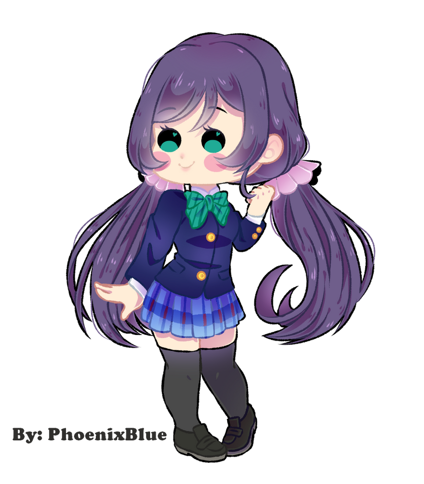 Nozomi Tojo Commission By Littleveru San On Deviantart