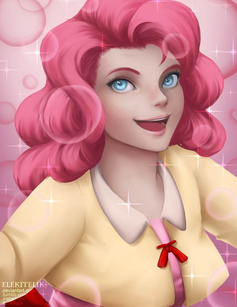Mlp Pinkie Pie By Elekitelik On Deviantart