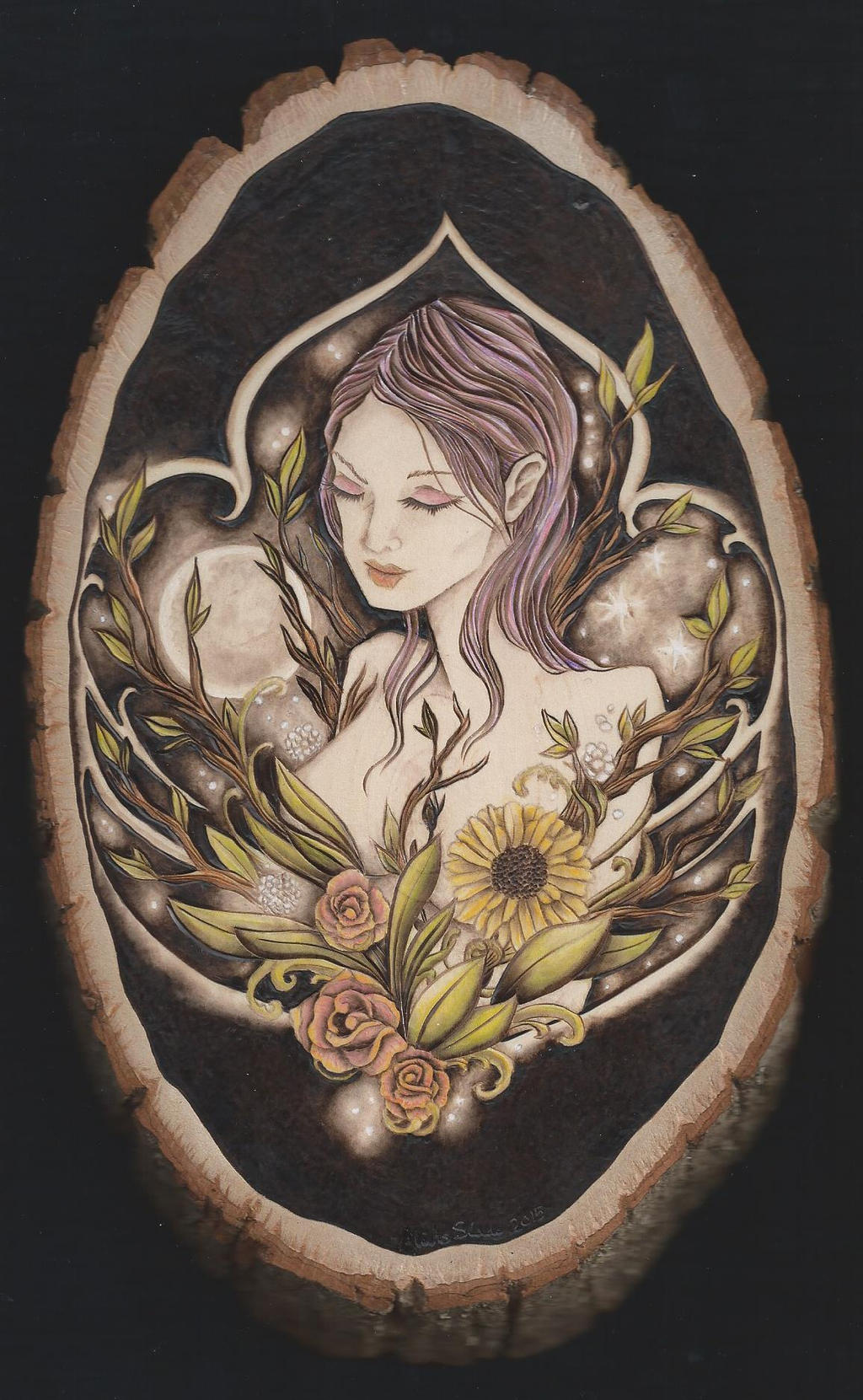 Moon Nymph By Aliehs On Deviantart