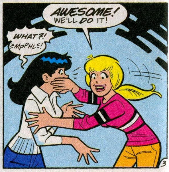Veronica Lodge Handgagged By Betty Cooper 4 By Human57 On Deviantart