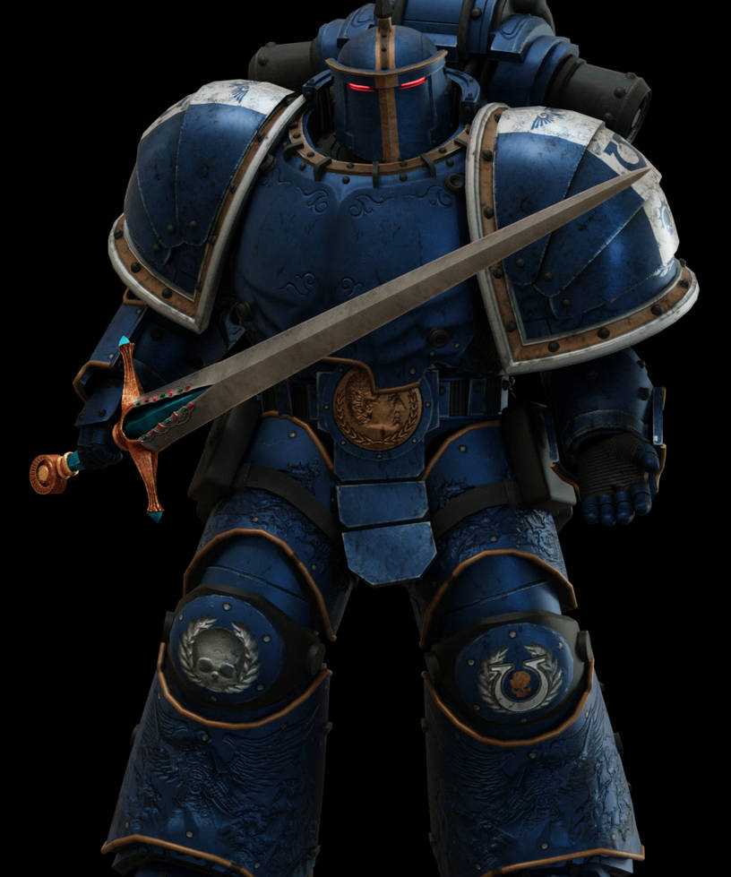 Horus Heresy Ultramarine Champion by Forrgust on DeviantArt Horus Heresy Ultramarine Champion by Forrgust on DeviantArt