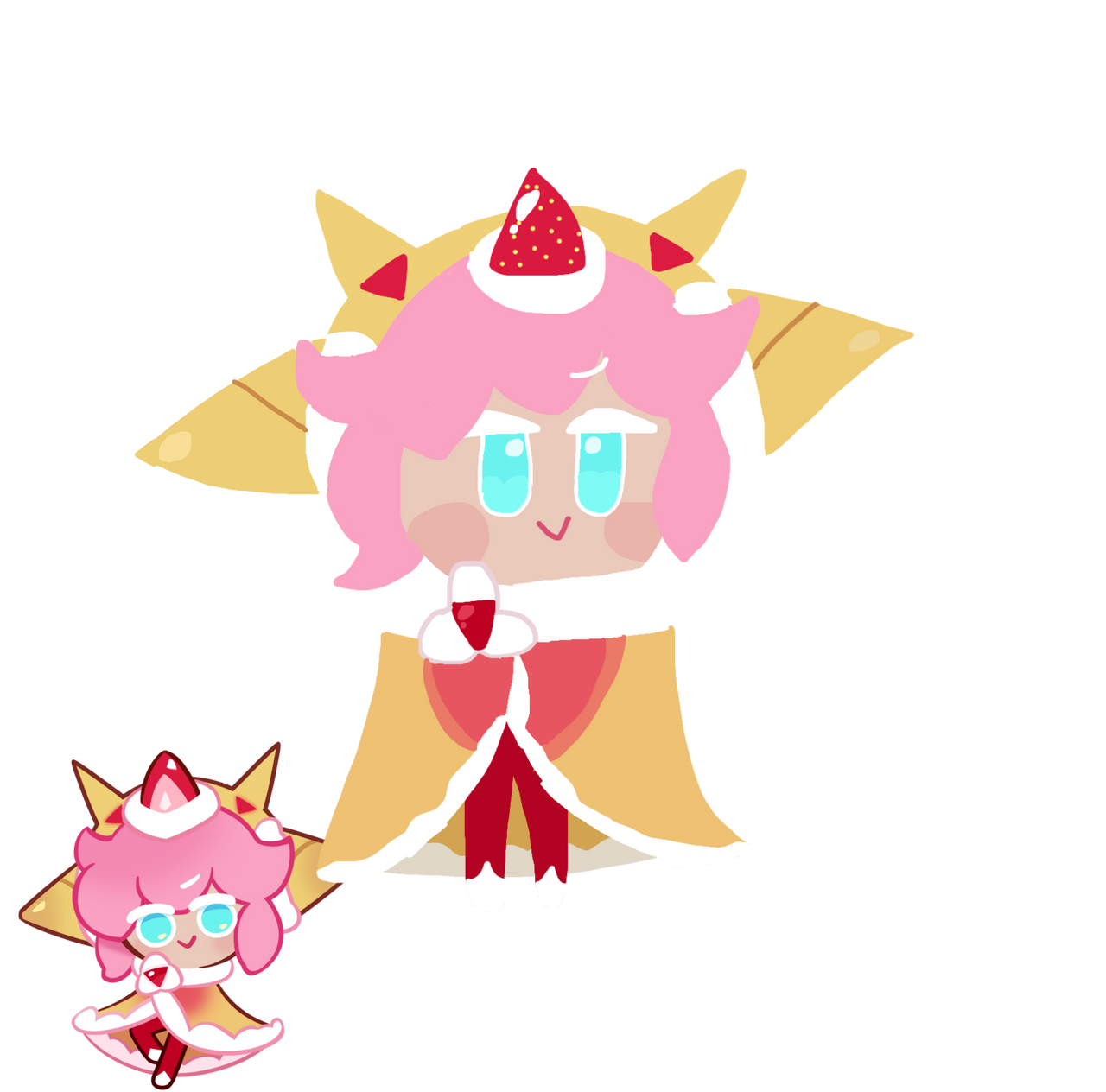 Strawberry Crepe Cookie By Anotherobjectshow On Deviantart