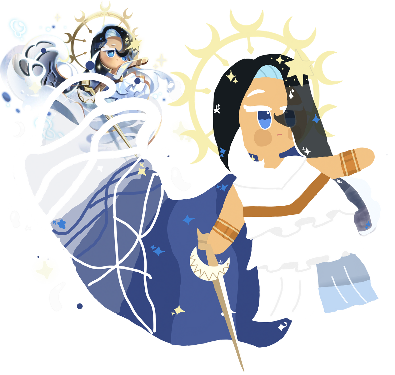sprite redraw (Sea Fairy Cookie Rippling Moonlight by anotherobjectshow ... sprite redraw (Sea Fairy Cookie Rippling Moonlight by anotherobjectshow ...