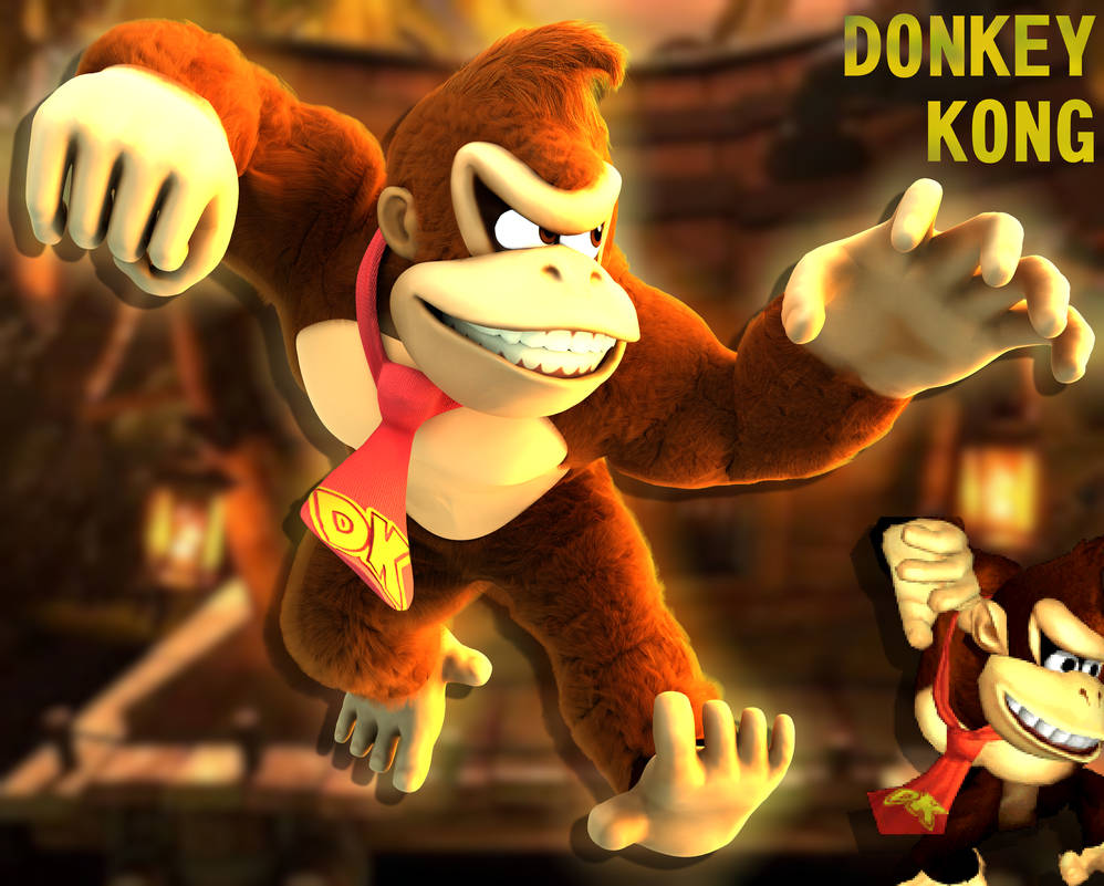 Melee Render Remake: Donkey Kong by MegaMario2001 on DeviantArt Melee Render Remake: Donkey Kong by MegaMario2001 on DeviantArt