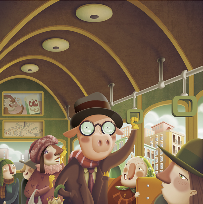 PIG BUS by gigi4g on DeviantArt