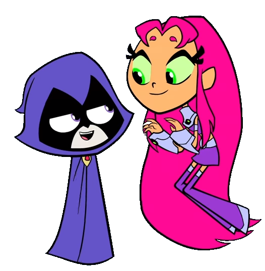 Raven And Starfire By Markendria2007 On Deviantart