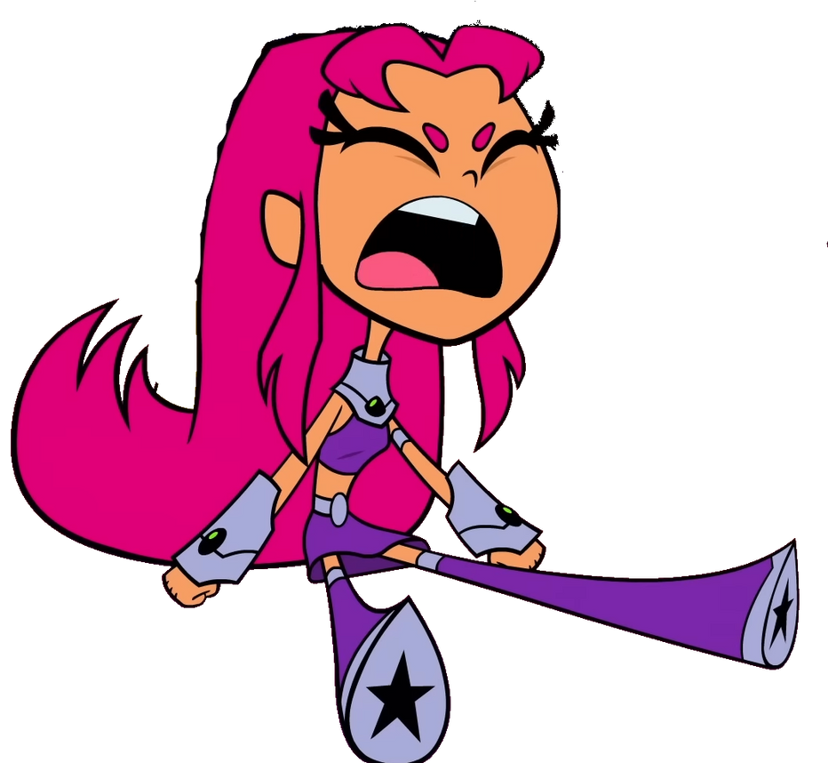 Starfire Yelling Sit By Markendria2007 On Deviantart