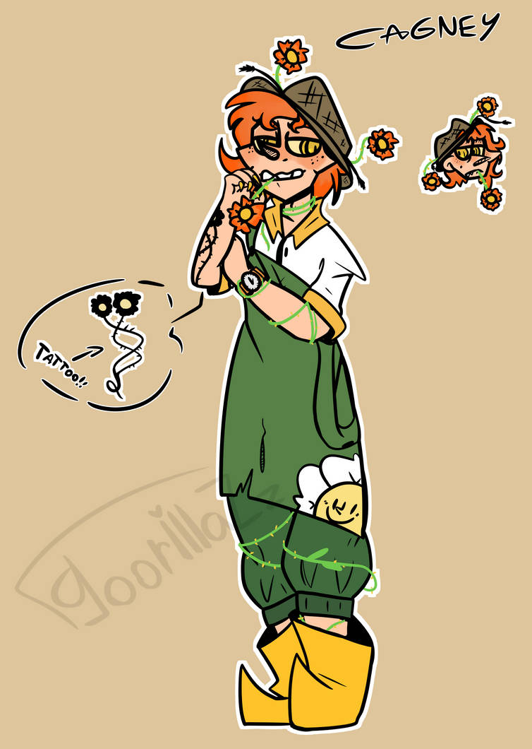 Human Cagney Carnation My Design By Daytonacoolcat On Deviantart
