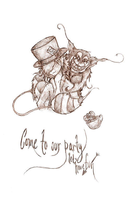 Twisted Tea Party by Demented-Sharpie on DeviantArt