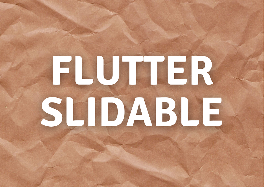 Flutter Slidable Widget Example by codingwithdhrumil on DeviantArt Flutter Slidable Widget Example by codingwithdhrumil on DeviantArt