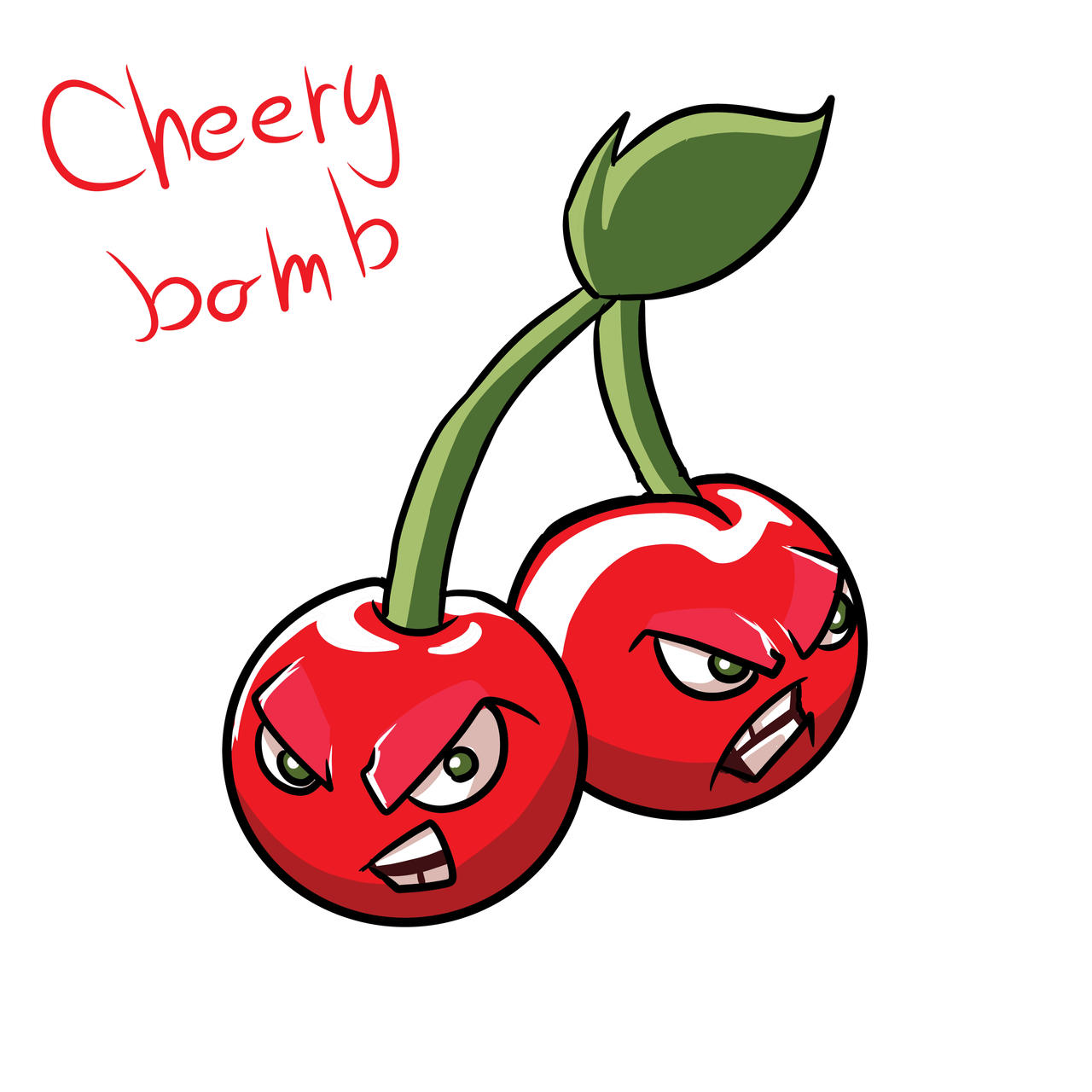 Pvz2 Cheery Bomb Fanart By Colorartandbolb On Deviantart