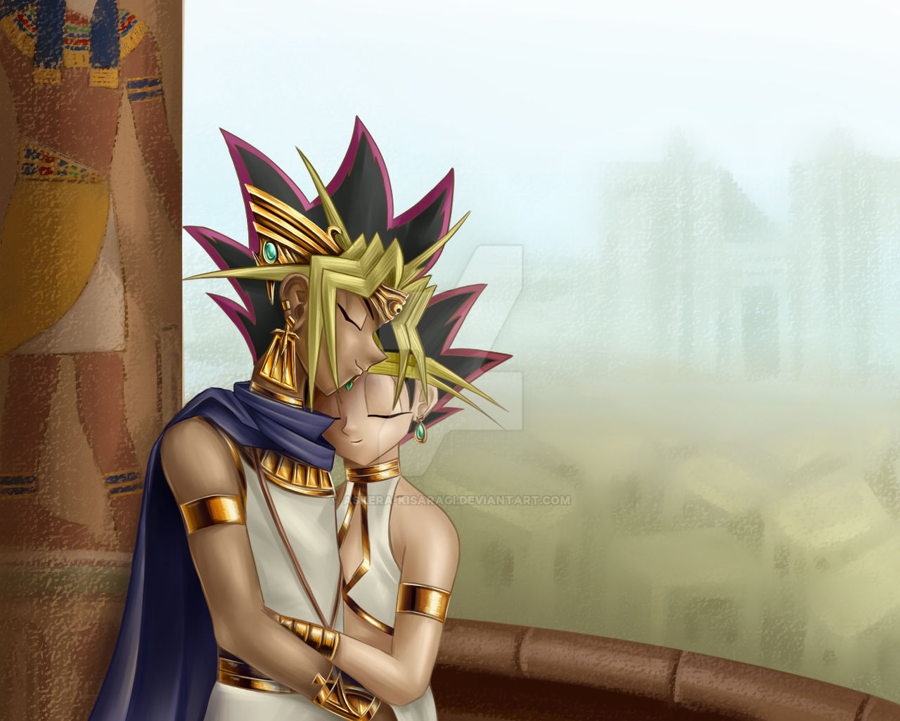 Pharaoh Atem X Yugi Muto By Askera Kisaragi On Deviantart
