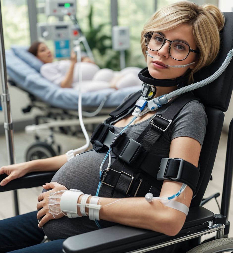 Quadriplegic Pregnant Blonde Babe 1 By Bdgmy On Deviantart