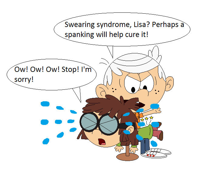 Lincoln Spanking Lisa By Jamie260397 On Deviantart