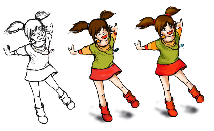 Girl By Yayaershin On Deviantart