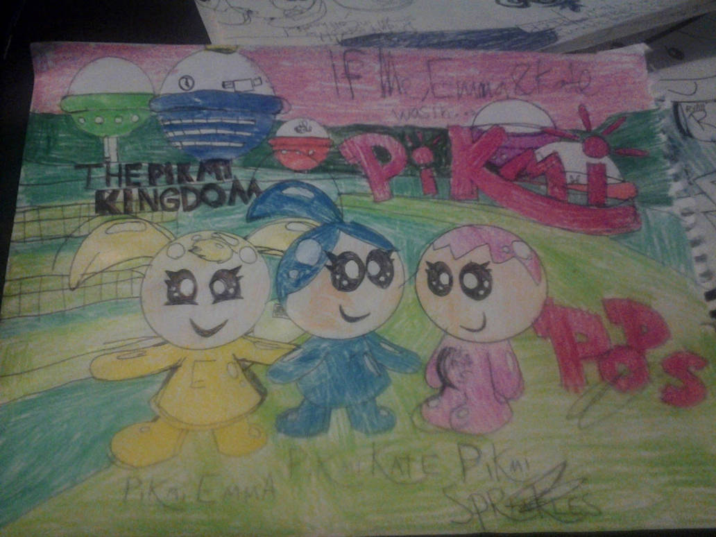 Paper Ek Doodles X Pikmi Pops By Circleheadsartworld On Deviantart