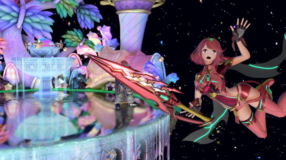Ssbu Pyra Uncensored Outfit Screen Ko 3 By Ryuken2015 On Deviantart