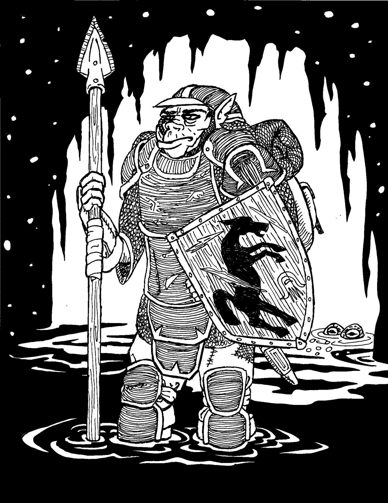 Drawtober Orc By The Darkwolf On Deviantart