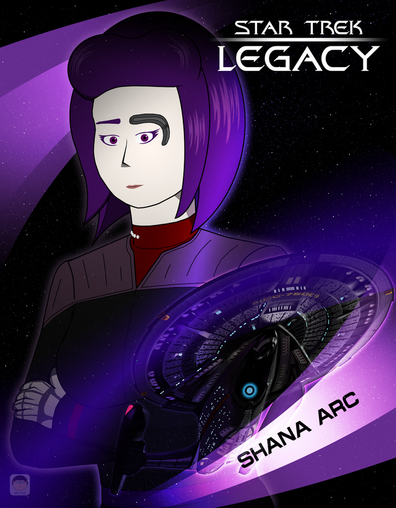 Star Trek Legacy Shana Arc By Al Proto On Deviantart