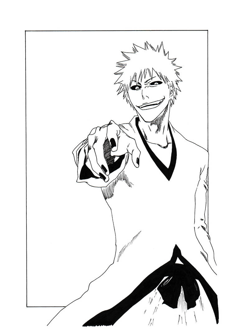 Bleach Manga Art By Nikolayoss On Deviantart