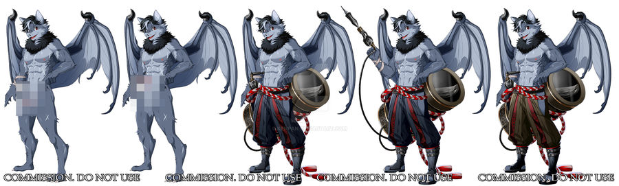 Commission Bat Tattoo Artist By Kenpan On Deviantart