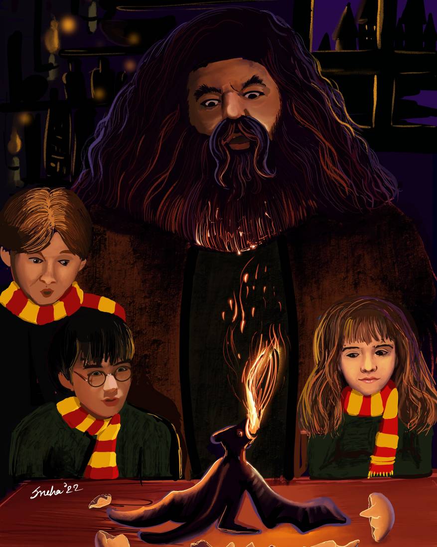Hagrid Digital Illustration By Sneharg On Deviantart