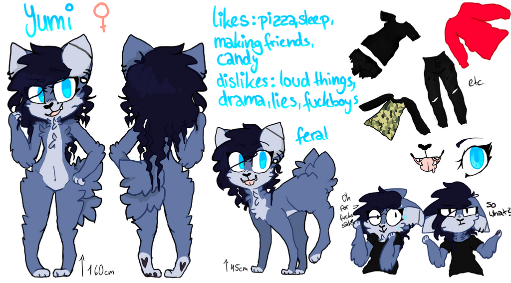 Yumi Ref Sheet By Ukaine On Deviantart