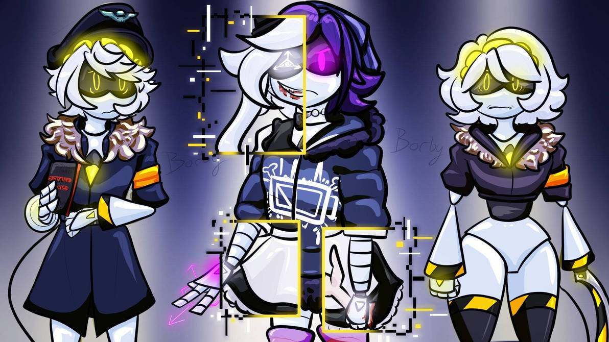 Murder Drones Uzi Cyn N V By Murderdrone321clarky On Deviantart