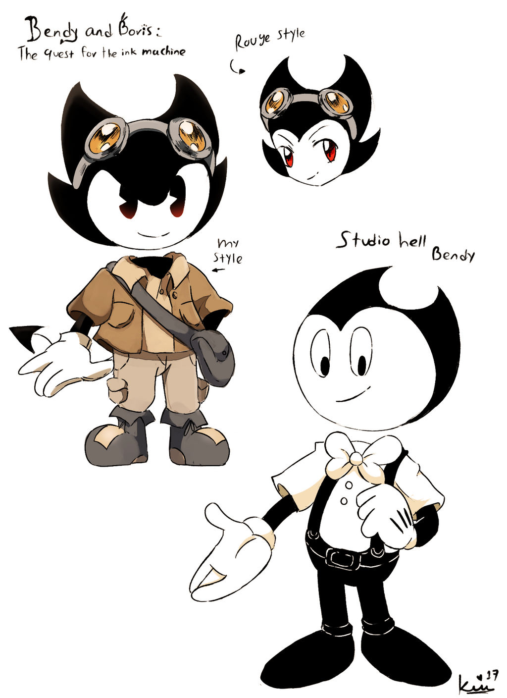 Moar Bendys By Kirby Popstar On Deviantart