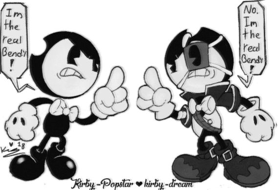 Who Is The Real Bendy By Kirby Popstar On Deviantart