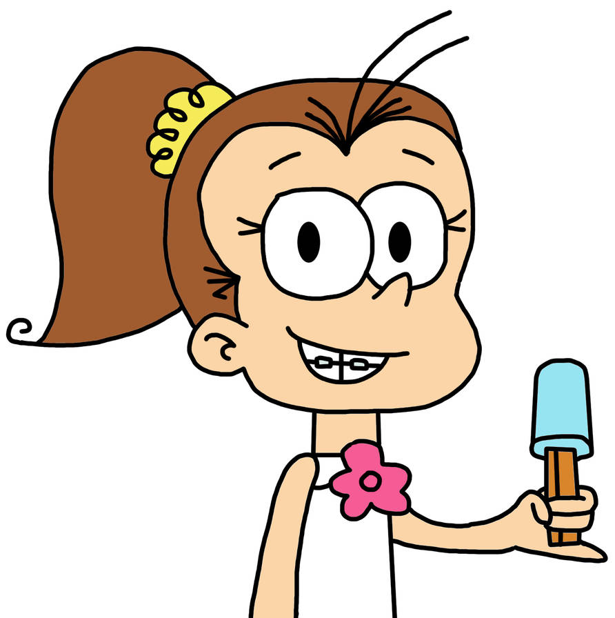 Luan Loud With Sea Salt Ice Cream By Nicholasvinhchaule On Deviantart