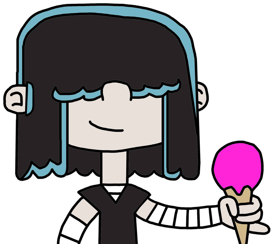 Lucy Loud With Ice Cream By Nicholasvinhchaule On Deviantart