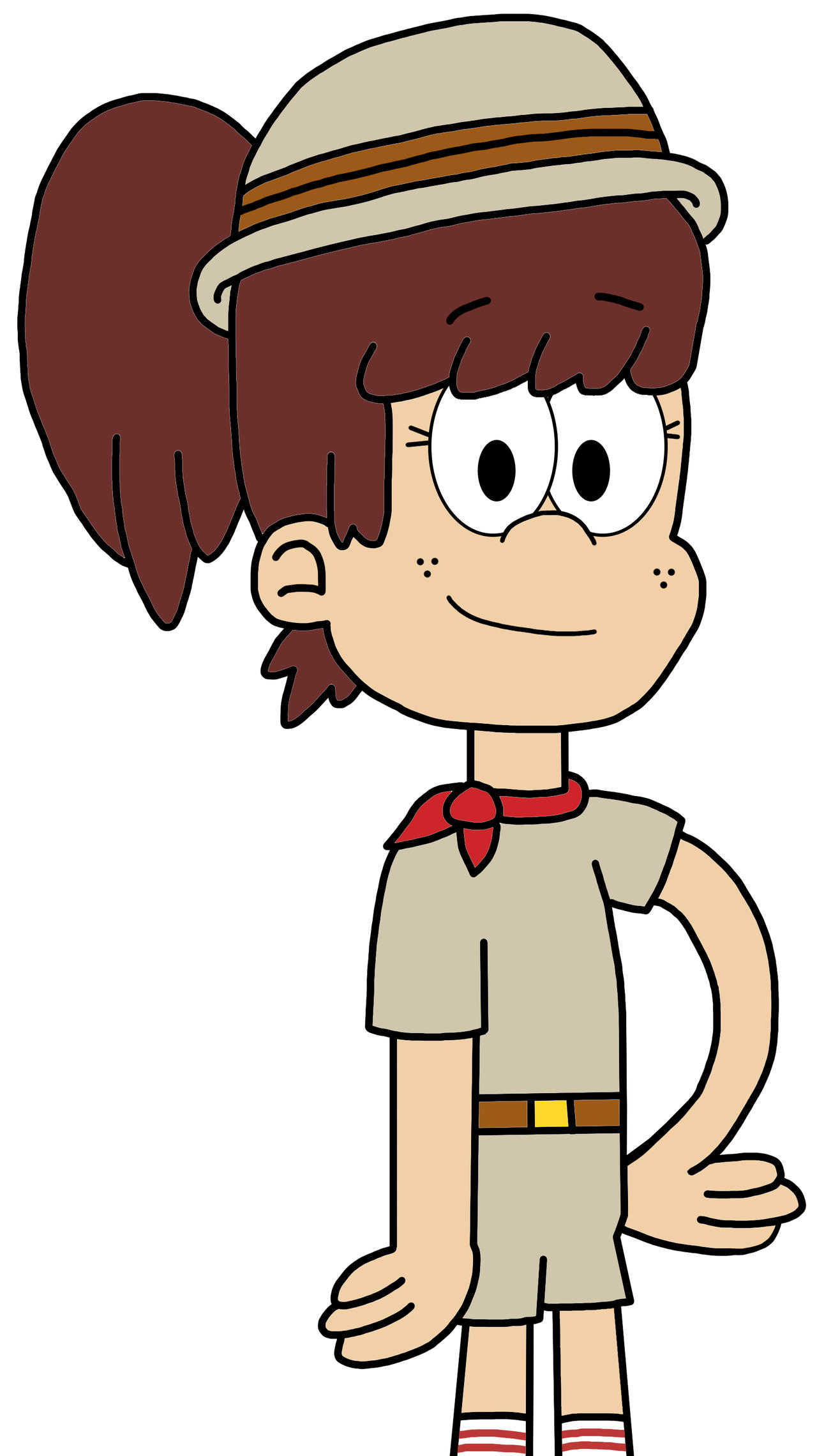 Lynn Loud With Safari Outfit By Nicholasvinhchaule95 On Deviantart