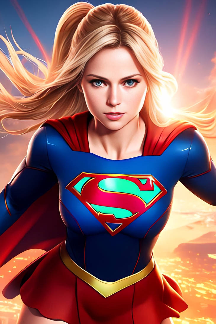 Supergirl By Evandro Marques Amv Ai Art 2023 By Evandromarquesamv On Deviantart