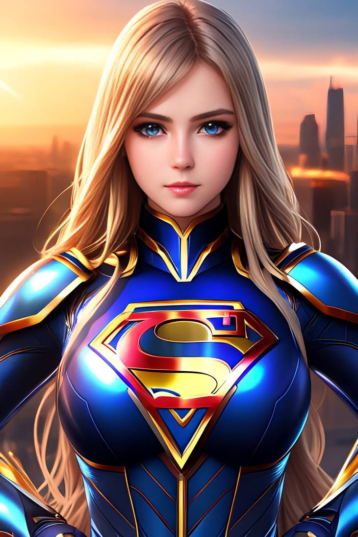 Supergirl By Evandro Marques Amvai Art By Evandromarquesamv On Deviantart