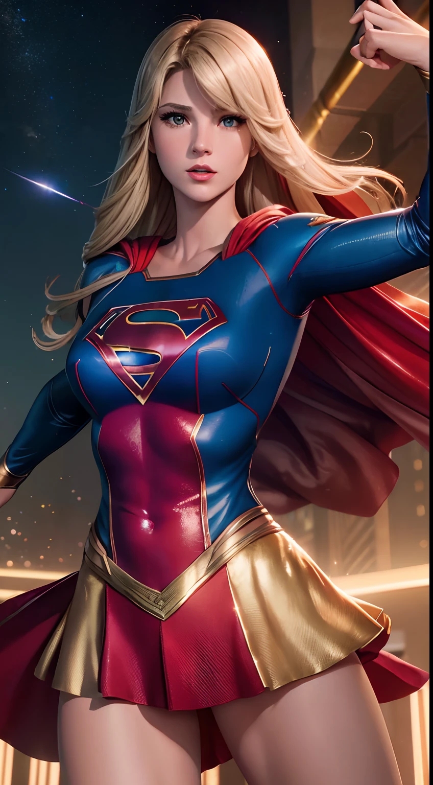 Supergirl On A Mission Ai Art By Evandromarquesamv On Deviantart