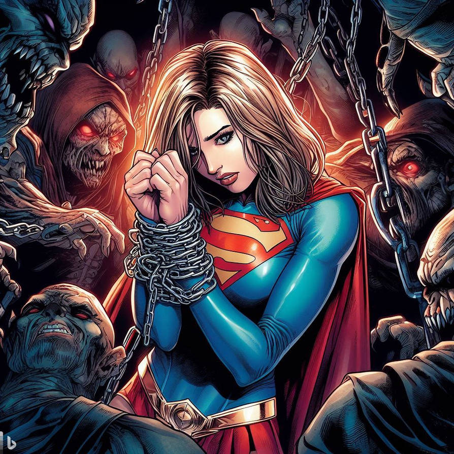 Supergirl Defeated And Cornered Ai Art By Evandromarquesamv On Deviantart