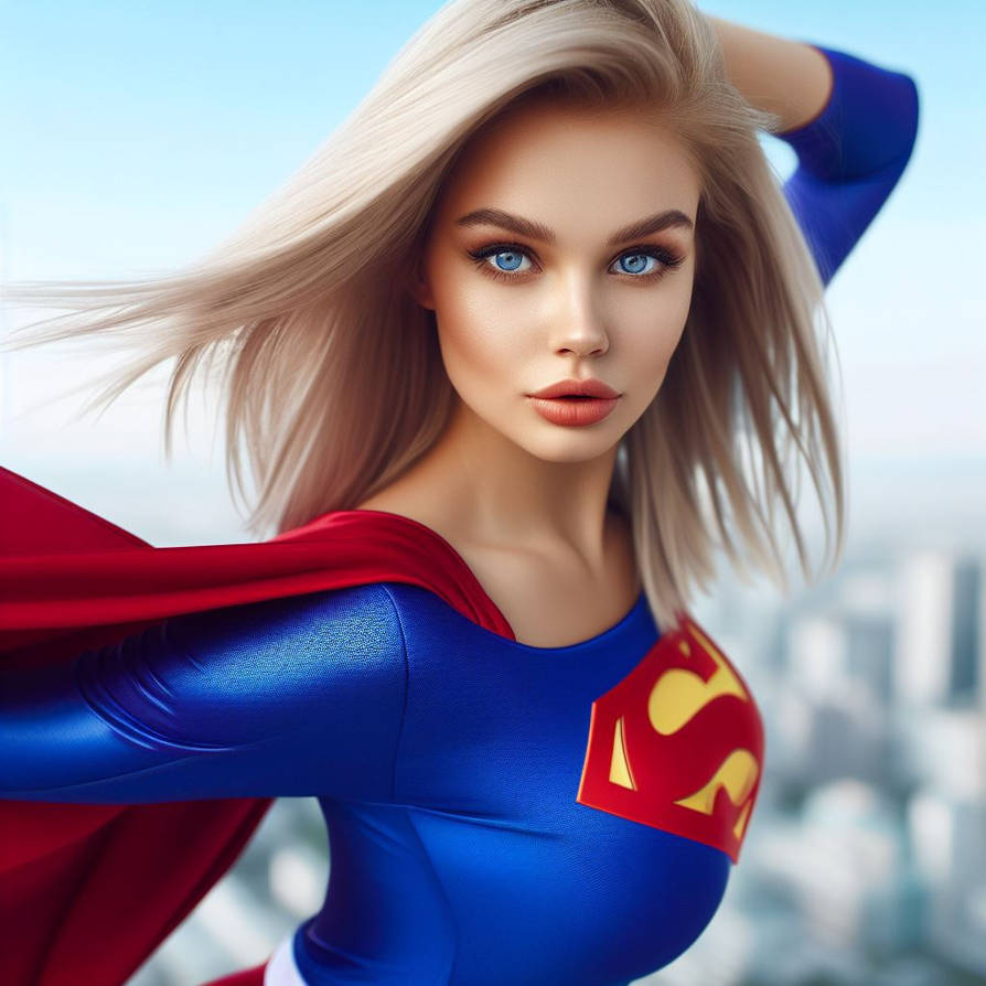 Supergirl Kara Zor El Ai Art By Evandromarquesamv On Deviantart