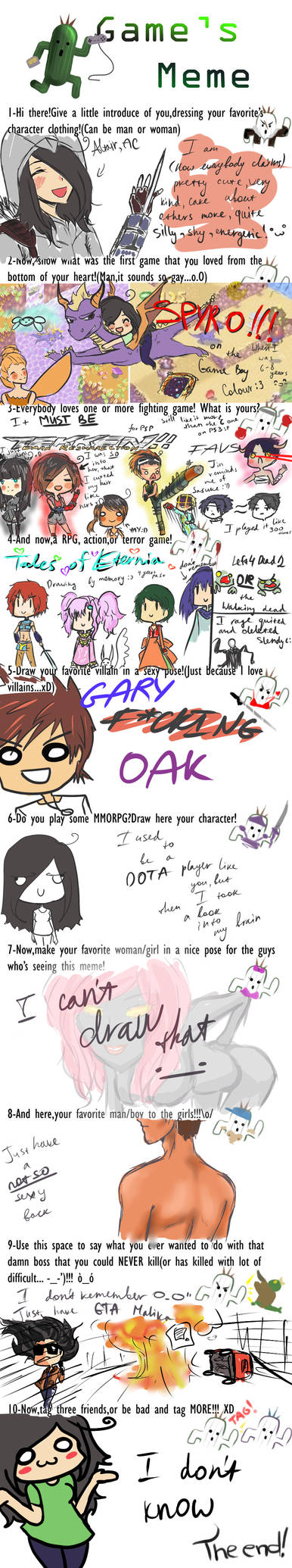 Game Meme By Maliemokono On Deviantart